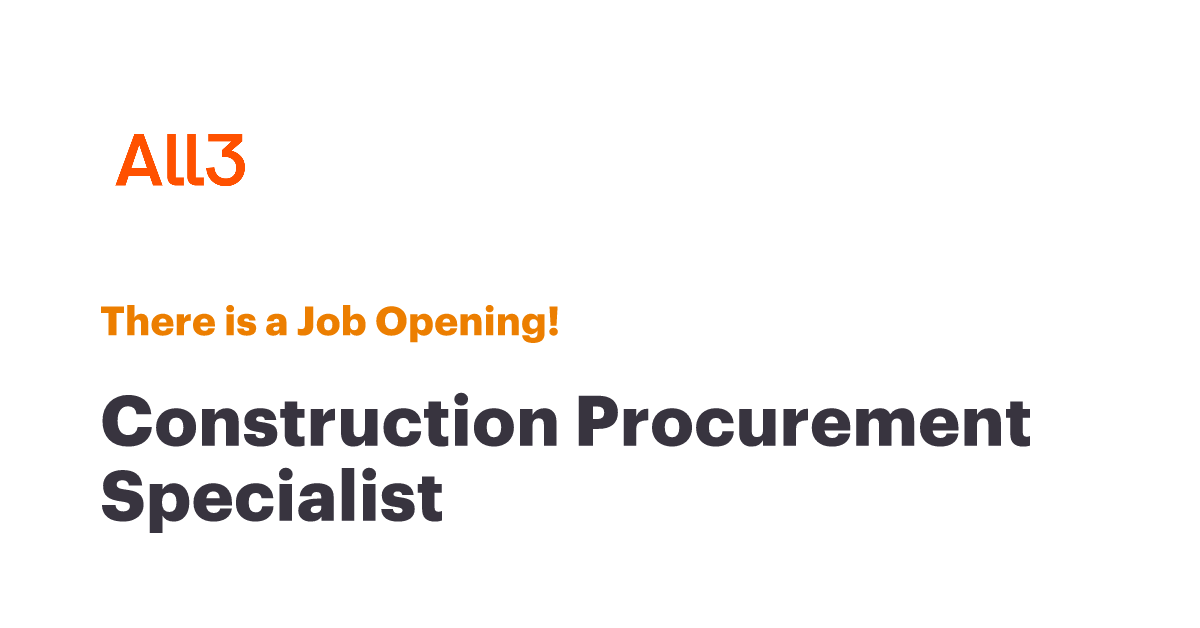 All3 Job Openings